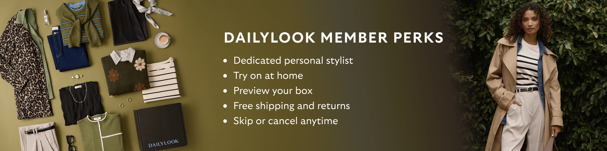 DAILYLOOK Box Registration