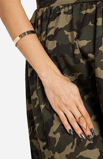Fierce in Fatigues | DAILYLOOK