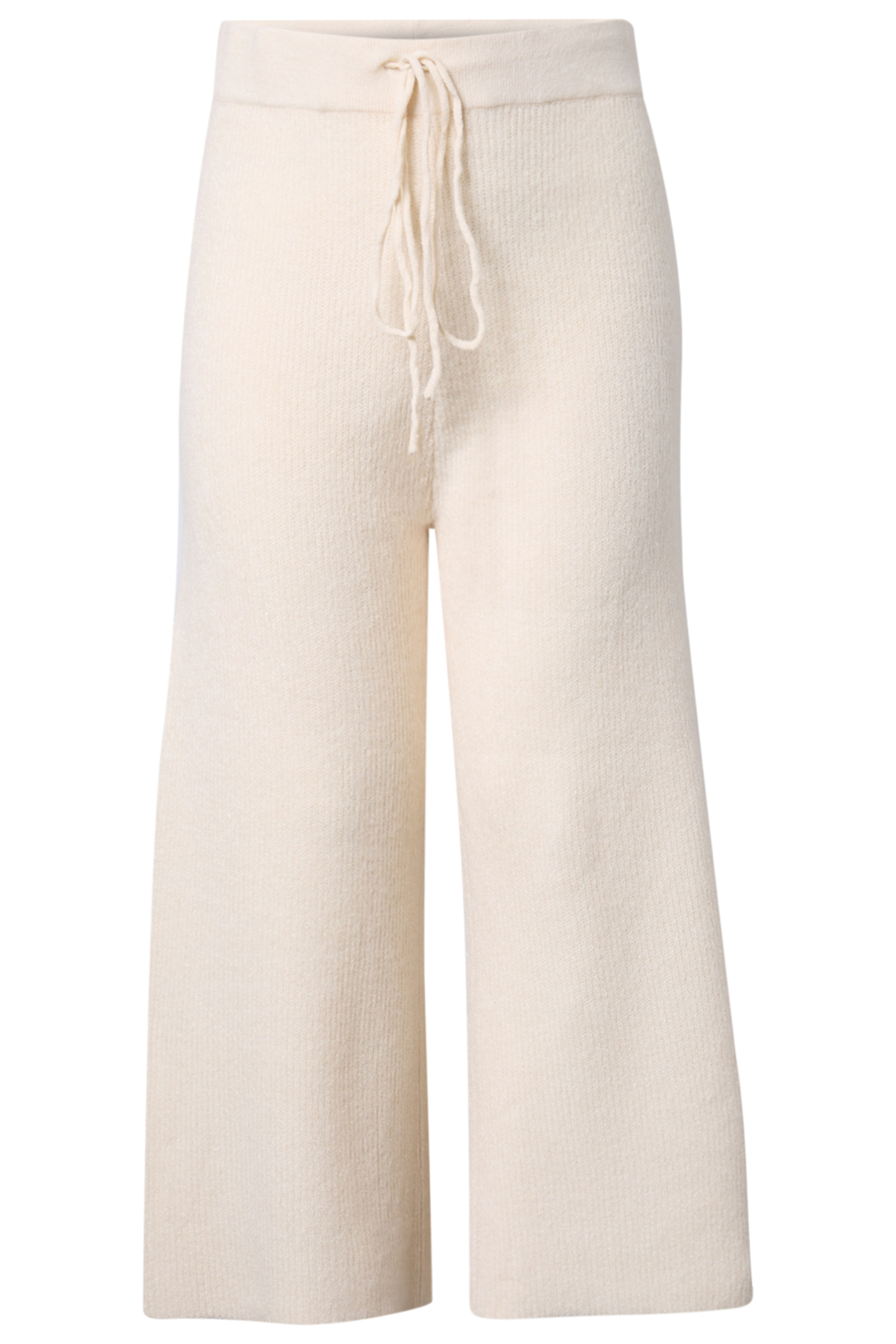 Wide Leg Lounge Pants in Cream 1X | DAILYLOOK