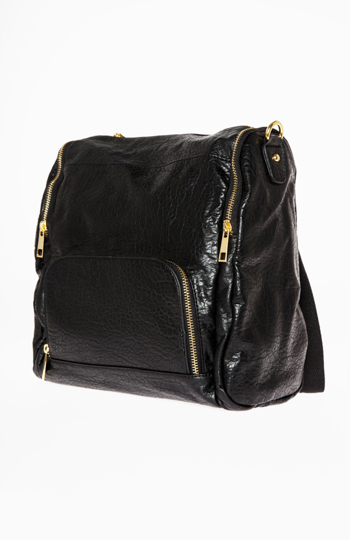Square Scene Backpack in Black | DAILYLOOK