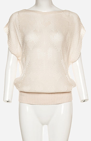 Hearty Knit Sweater in Beige | DAILYLOOK