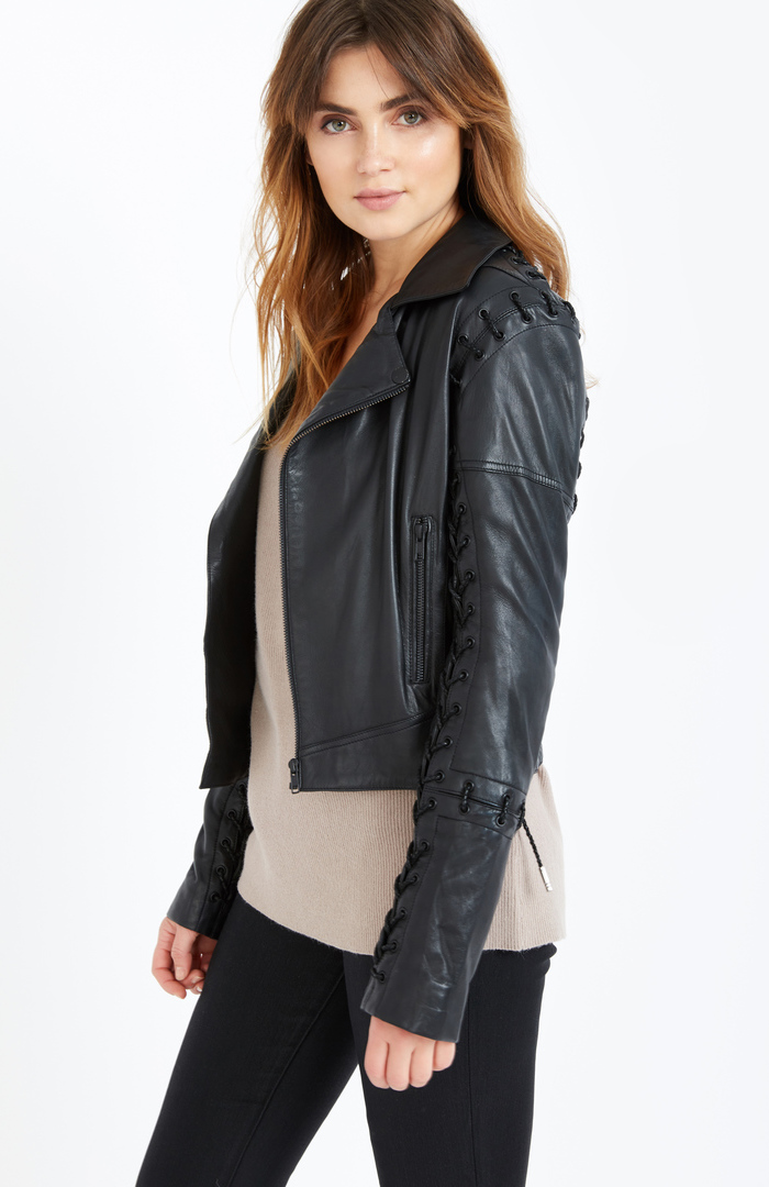 Lace & Leather | DAILYLOOK