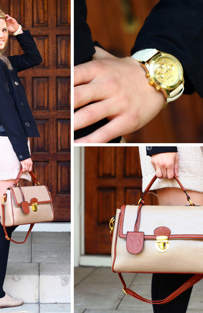 Romantic Tweed Shorts Look | DAILYLOOK