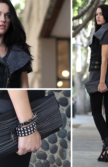 Motorcycle Chic Look | DAILYLOOK