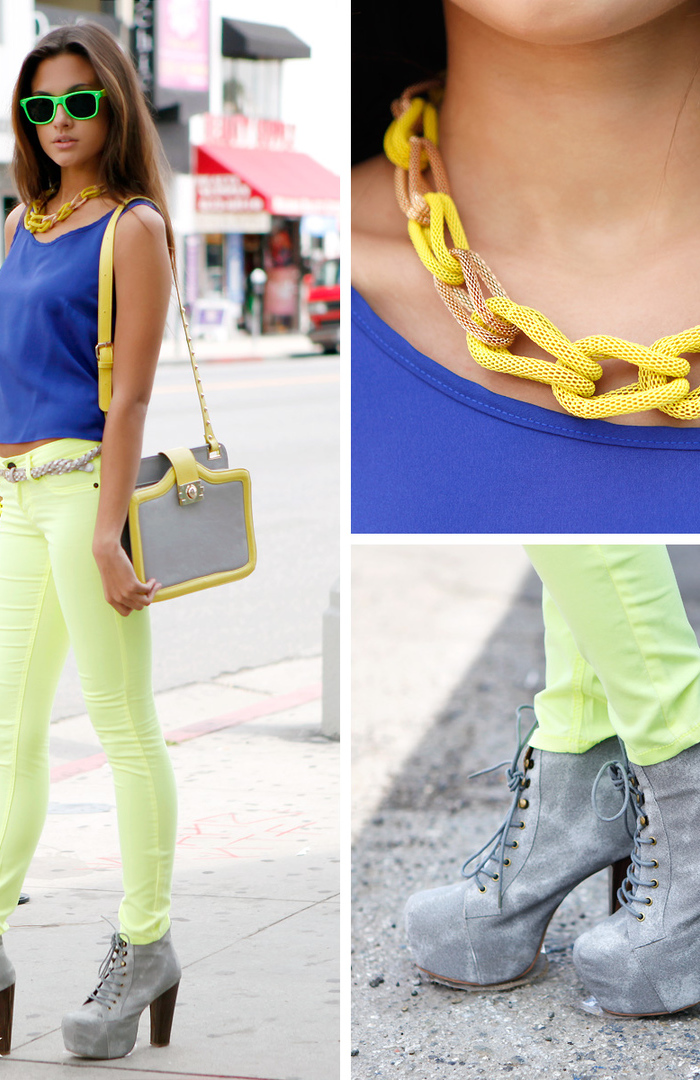 Let's Go To Electric Avenue Look | DAILYLOOK