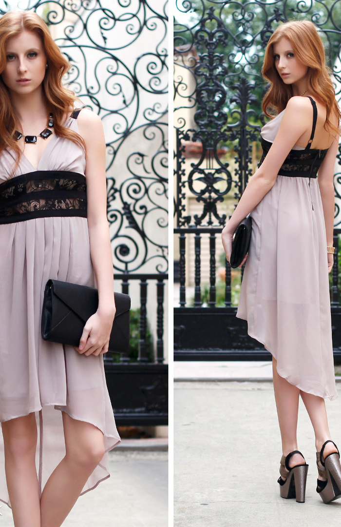 Elegant Yet Casual Lace Accent Look | DAILYLOOK
