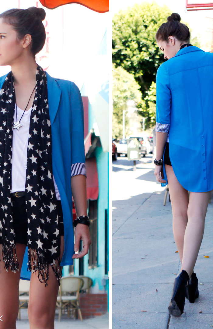 Electric Afternoon Look | DAILYLOOK