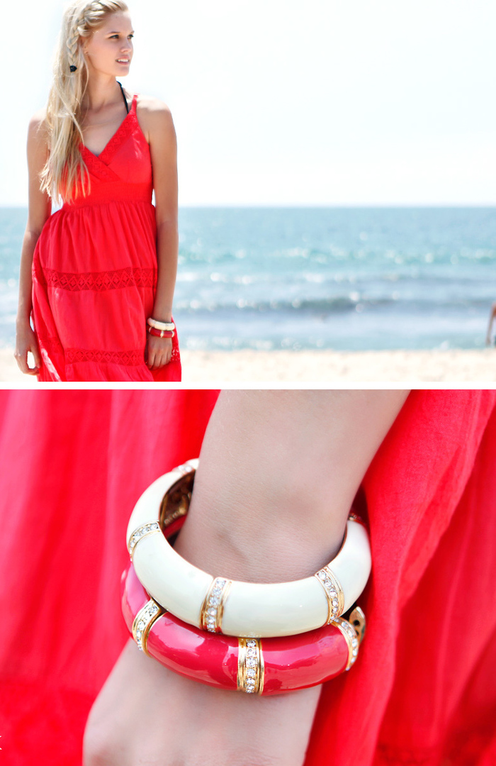 Caribbean Coral Look | DAILYLOOK