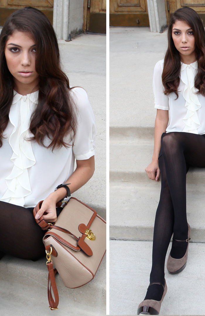 Preppy Chic Look Styled | DAILYLOOK