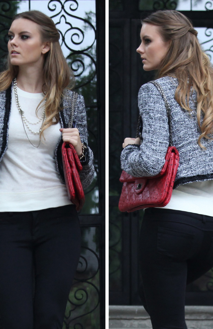 Classic Tweed Look | DAILYLOOK