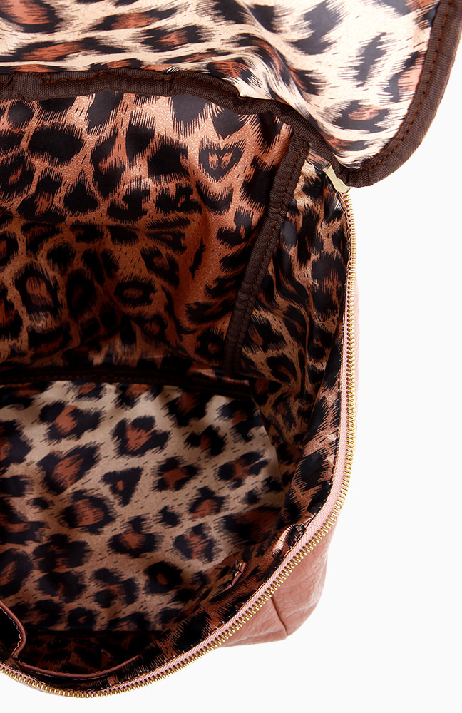 Textured Backpack in Dusty Pink | DAILYLOOK