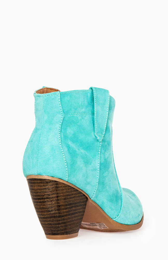 Summer Ankle Boots in Mint | DAILYLOOK
